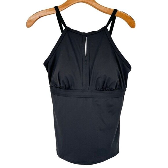 Lands' End | Swim | Lands Ends Womens Black Keyhole Underwire Padded ...